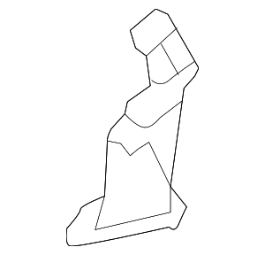 166-885-12-24 - Lower Bracket 2013-2016 Mercedes-Benz | Mercedes-Benz ...