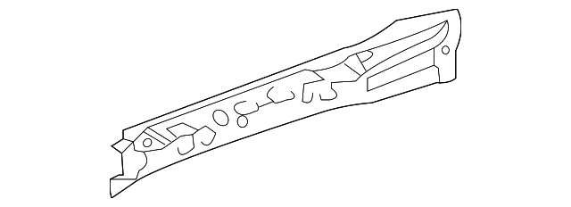 2008-2014 Toyota FJ Cruiser Upper Reinforced 53743-35040 | Toyota Parts ...