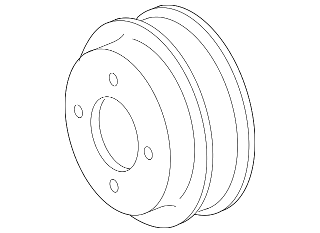 16371-75040 - Fan Pulley - 2005-2020 Toyota | Lithia Toyota Parts