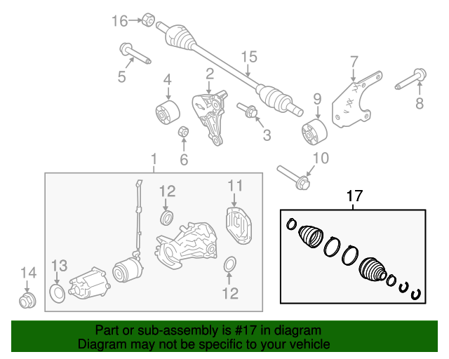 2009-2019 Ford Boot Kit 8G1Z-3A331-B | OEM Parts Online