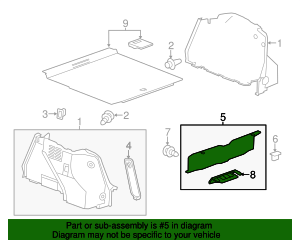 23306450 Panel - New OEM Part From GM Parts Direct | GM Parts Store