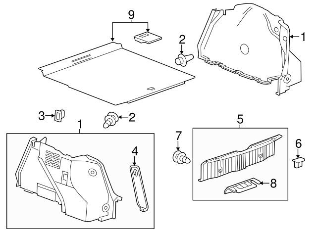 23306450 Panel - New OEM Part From GM Parts Direct | GM Parts Store