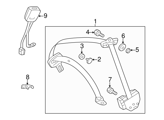001-994-70-45 - Lock Ring 2018-2023 Mercedes-Benz | Mercedes-Benz USA Parts