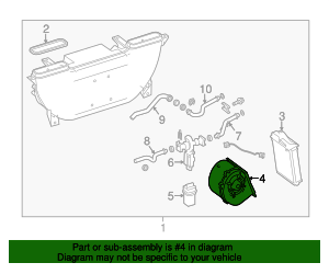 000835610764 - Blower Motor 2010-2018 Mercedes-Benz | Mercedes-Benz USA ...