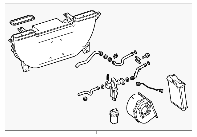 906-830-02-61 - Heater Assembly - 2010-2018 Mercedes-Benz | Buy ...