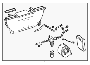 906-830-02-61 - Heater Assembly - 2010-2018 Mercedes-Benz ...