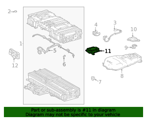 2020-2023 Toyota Drive Motor Battery Voltage Sensor 89892-48060 ...