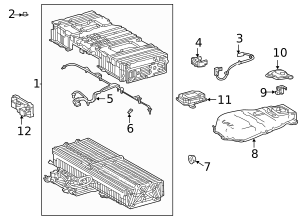G9510-45010 - Drive Motor Battery Pack - 2021-2024 Toyota Sienna | OEM ...