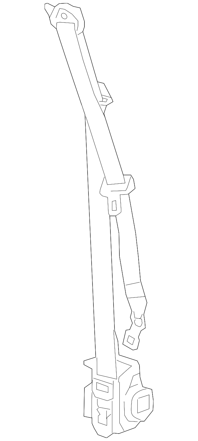 2018-2019 GM Jet Black Driver Side Seat Belt 84494015 | GMPartsDirect.com