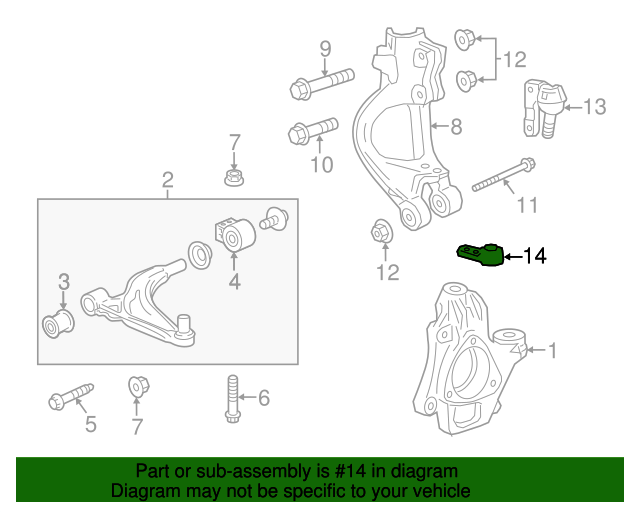 13230777 - OEM GM Lower Ball Joint | GMPartsCenter.net | GM Parts Center