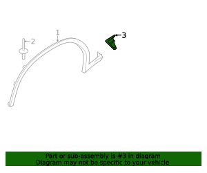 51138098089 - 2020-2023 BMW X3 Molding (51-13-8-098-089) | BMW of South ...