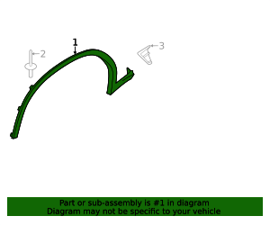 51778082472 - 2020-2024 BMW Wheel Flare (51-77-8-082-472) | BMW of ...