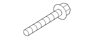 2013-2020 Ford Lower Control Arm Bolt W717821-S439 | QuirkParts