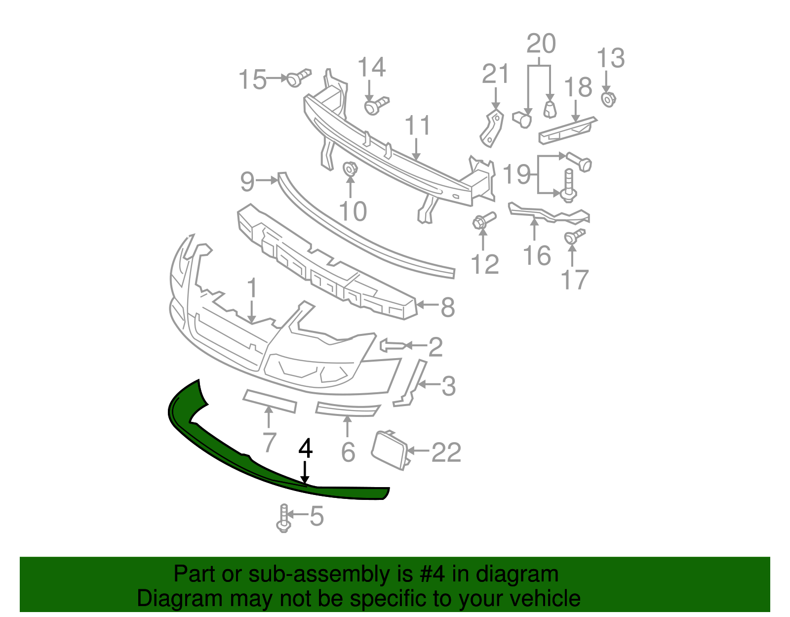 2006-2010 Volkswagen Passat Spoiler 3C0-805-903-9B9 | VW Direct Parts