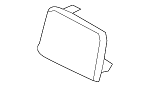 3C0-955-109-C-GRU - Headlight Washer Cover 2006-2009 Volkswagen Passat ...