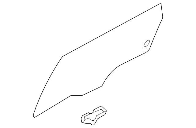 83421-C5010 - Door Glass 2016-2020 Kia Sorento | Kia.Parts Store