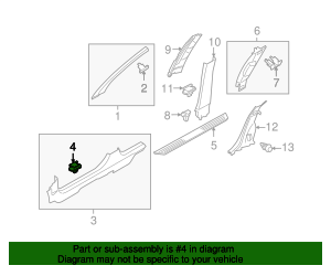 24405739 GM Multi-Purpose Retainer | GM Parts Store