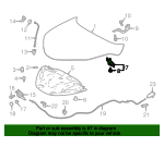 53352-10010 - Closing Plate - 2018-2021 Toyota C-HR | OEM Genuine ...