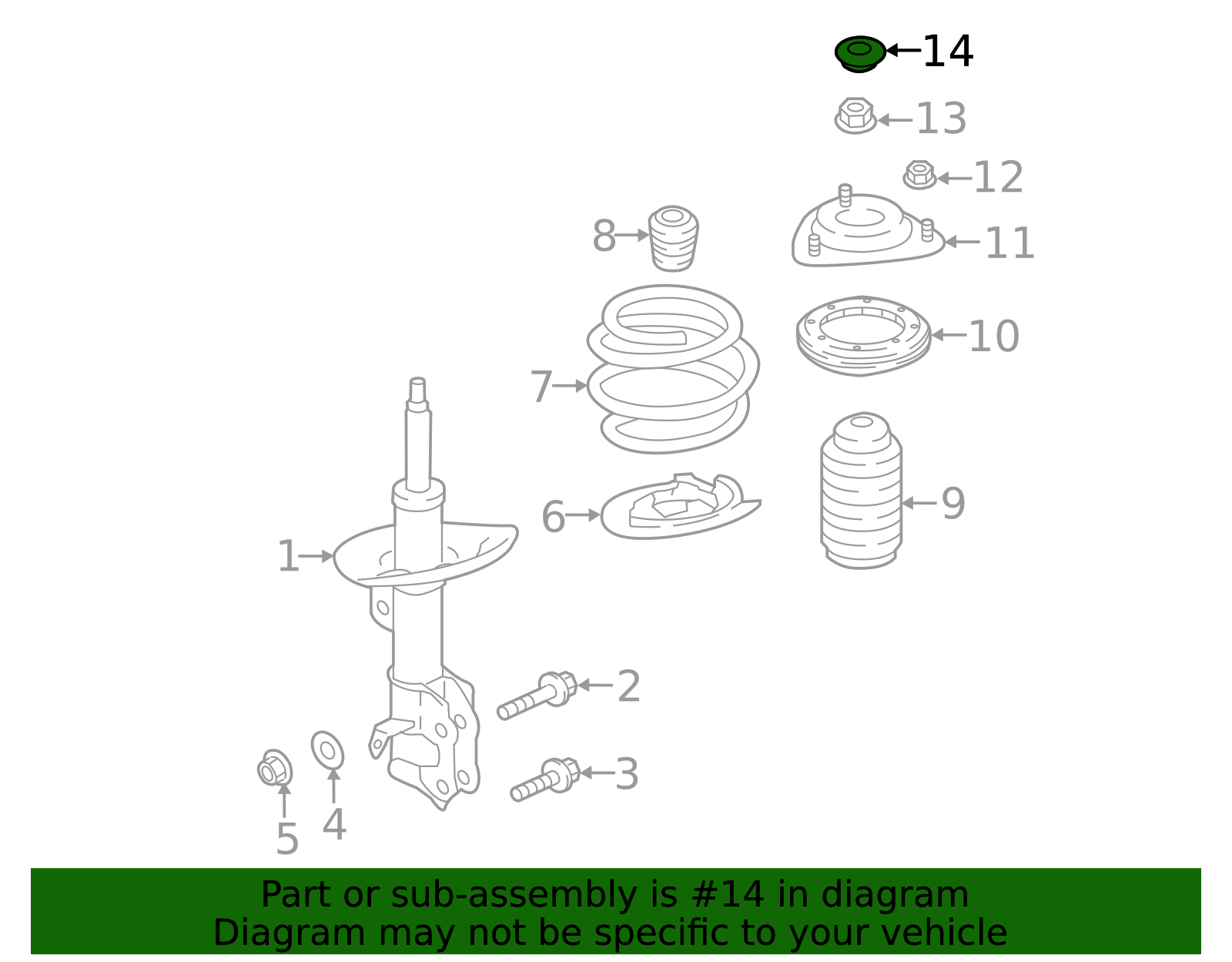 2017-2025 Subaru Top Cap 20326FL002 | Subaru Parts Store