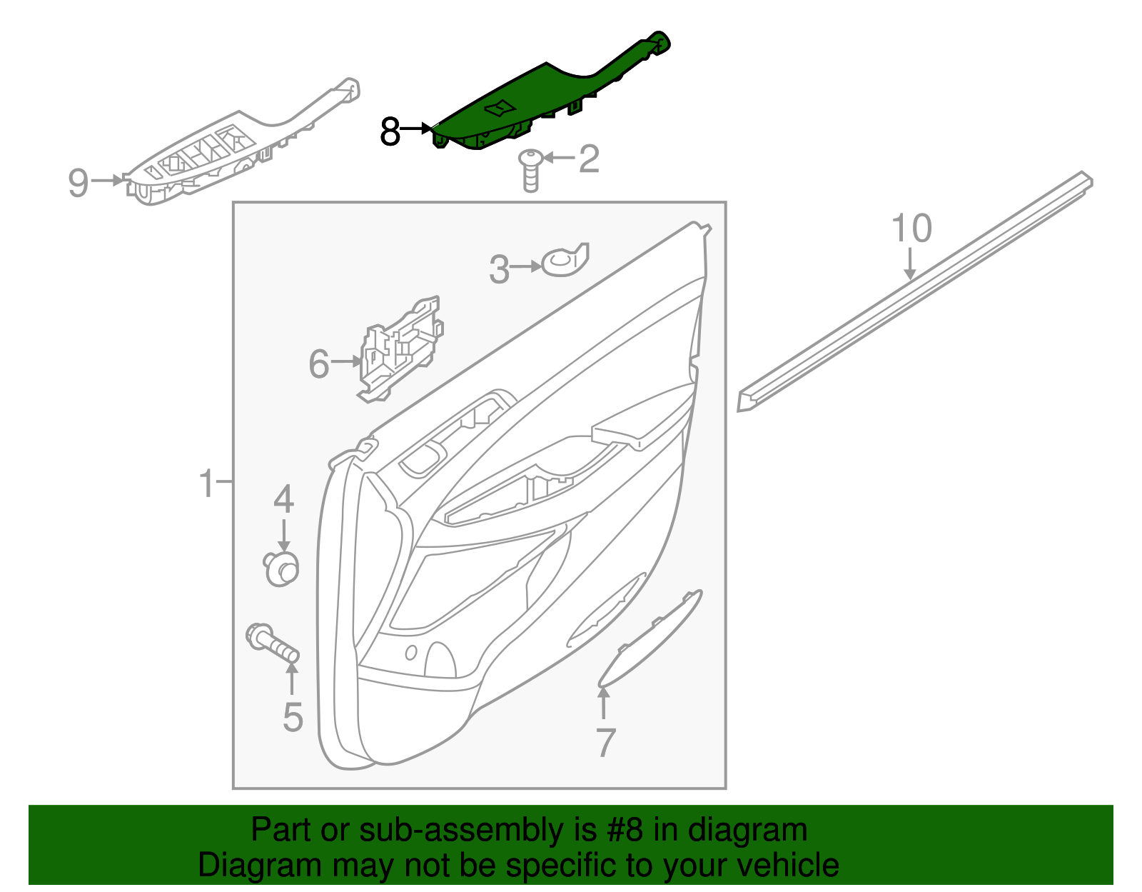 2016-2021 Hyundai Tucson Switch Assembly 93575-D3010-4X | Retail ...