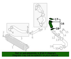 2019-2020 Volvo XC40 Upper Hose 32224400 | TascaParts.com