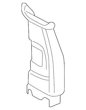 Genuine BMW 51-43-7-896-763 | Upper Center Pillar Trim | FREE Shipping ...