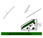 Genuine Side Molding for 2013-2019 Hyundai | Part# 87722-2W000-CA ...