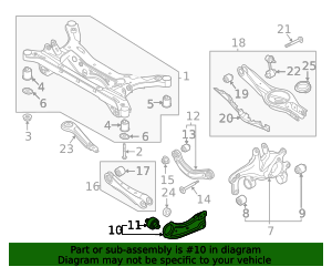 55270-L2600 - Trailing Arm 2025 Kia K5 | Kia.Parts Store
