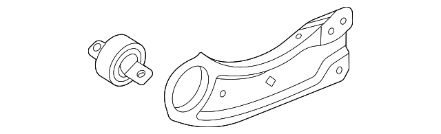 2021-2023 Kia K5 Trailing Arm 55270-L0000 | QuirkParts