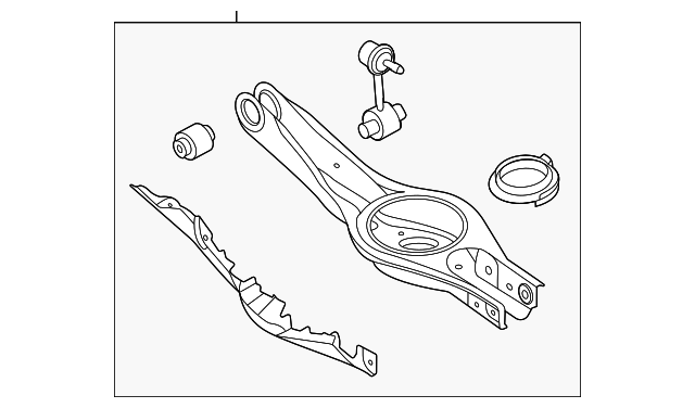 2025 Kia K5 Lower Control Arm 55210-L1100 | TascaParts.com