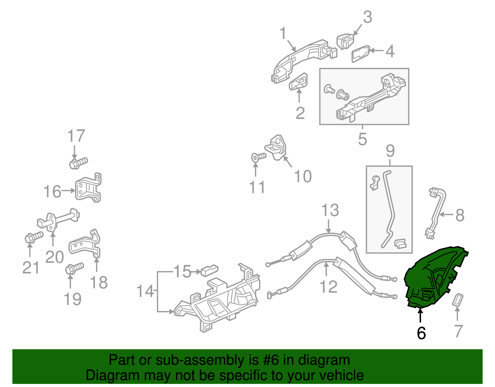 72650-TVA-A02 - Lock Actuator AutoNation Parts
