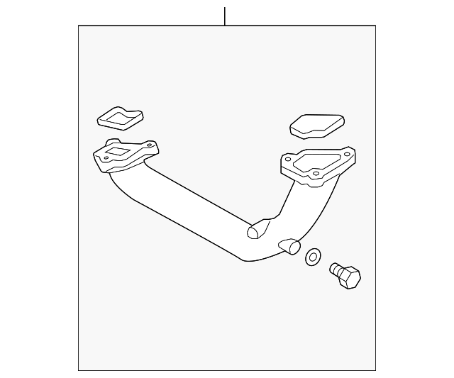2014-2019 Porsche Water Pipe 9A1-106-026-31 | Porsche Marin