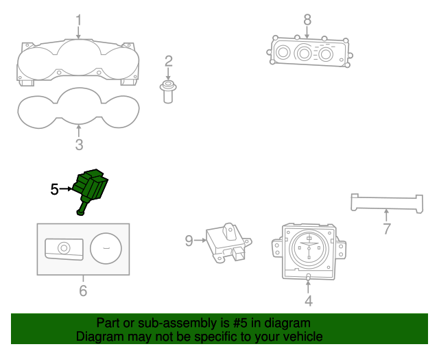 2005-2017 Mopar Switch 56054001AD | TascaParts.com