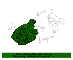 23480515 - Alternator 2009-2015 Cadillac CTS | AutoNationParts.com