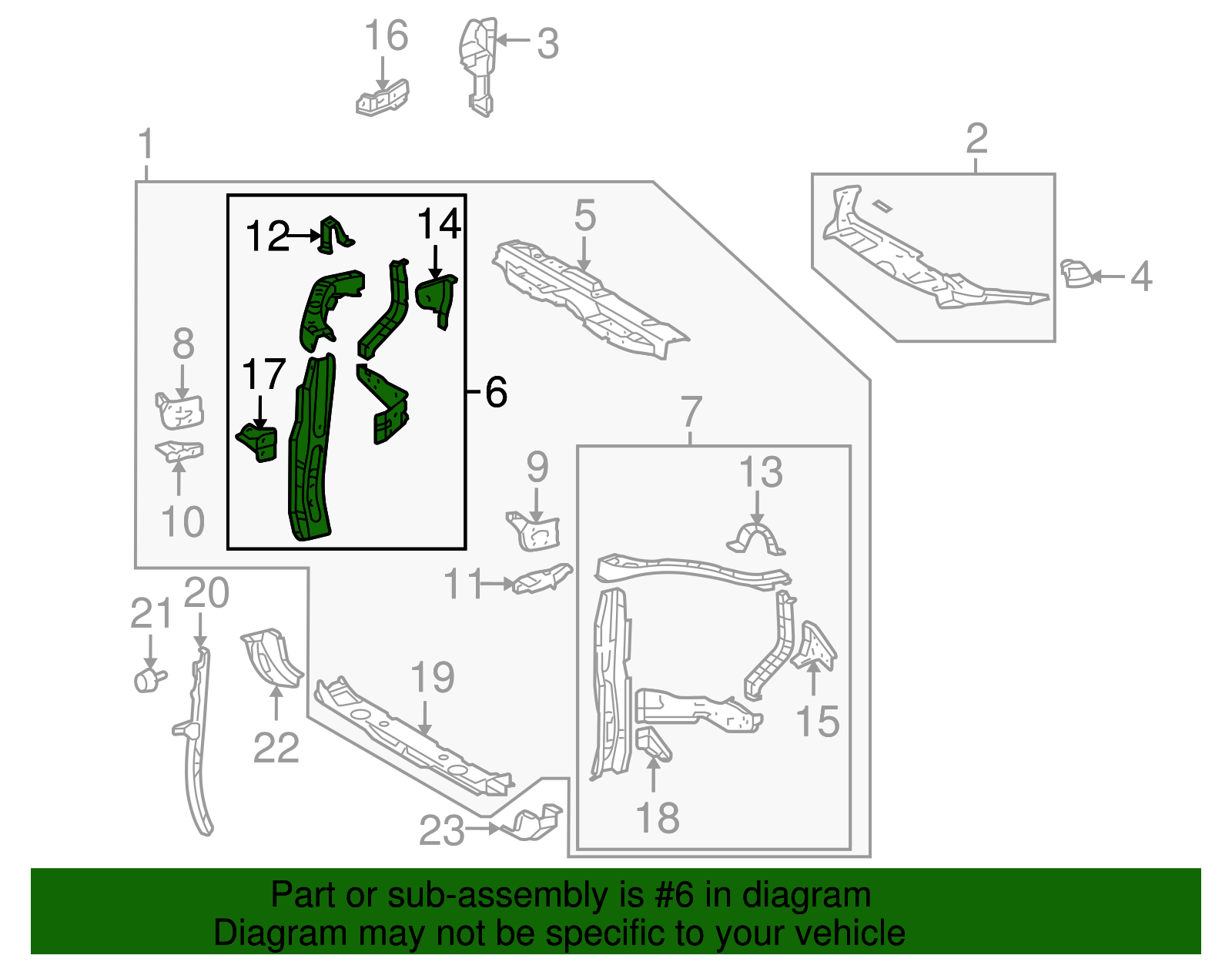 2011-2013 Toyota Highlander 2011-2013 Toyota Highlander - Side Support ...