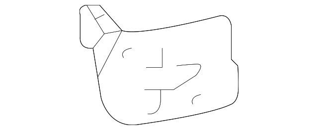 2011-2013 Toyota Highlander Side Support Brace 57225-0E040 | Toyota ...