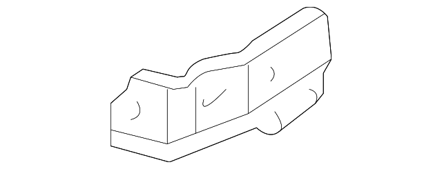 2011-2013 Toyota Highlander Fender Mtg Bkt Plate 53718-0E050 | Discount ...