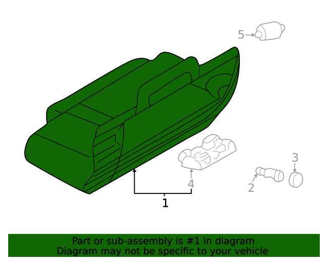 463-680-49-91-9045 - Glove Box Assembly 2002-2012 Mercedes-Benz ...