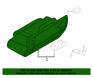 463-680-49-91-9045 - Glove Box Assembly 2002-2012 Mercedes-Benz ...