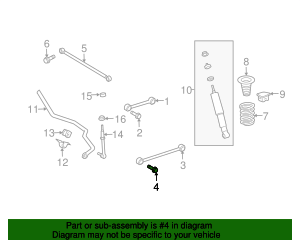 90119-14118 - Suspension Control Arm Bolt 2003-2024 Toyota | AutoNation ...
