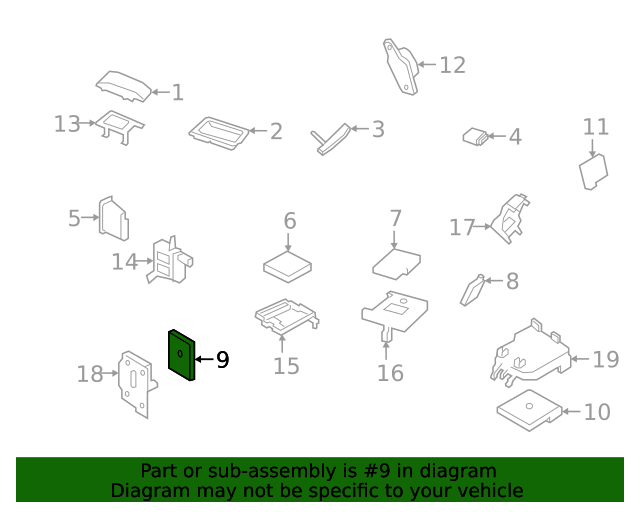 2020-2024 Porsche Control Module 971-907-063-M | Porsche Marin
