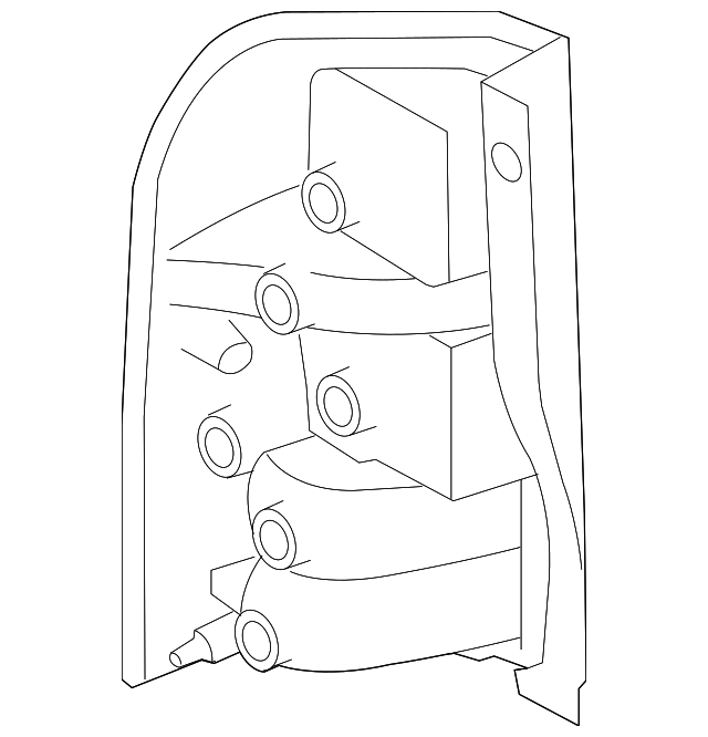 Genuine Tail Lamp for 2014-2016 Land Rover LR4 | Land Rover Part ...