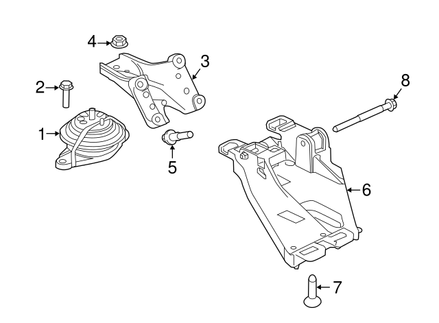 2016-2024 Jaguar F-Type Front Mount T2R23625 | OEM Parts Online