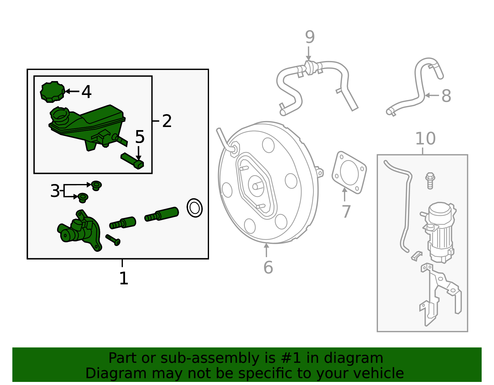 2022-2023 Hyundai Kona Master Cylinder 58510-J9010 | OEM Parts Online