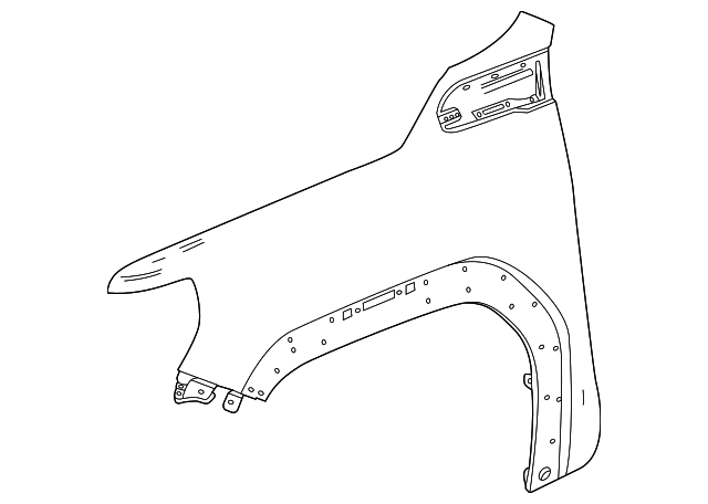 2020-2023 GMC Front Passenger Side Fender 84581169 GM | GMPartsDirect.com