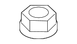 33326760668 - 1995-2021 BMW Lock Nut (33-32-6-760-668) | BMW of South ...