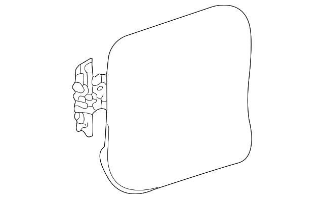 2021-2024 Toyota Sienna Fuel Door 77350-08030 | Toyota Parts Center