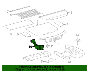 64997-0R010 - Storage Compartment - 2013-2015 Toyota RAV4 | Lithia ...