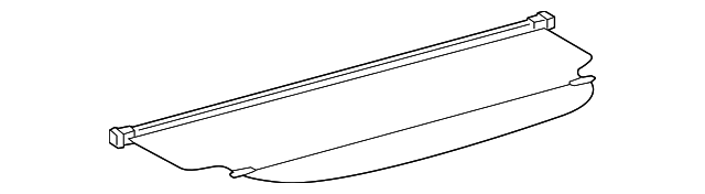 2013-2018 Toyota RAV4 Tonneau Cover 64910-0R030-C0 | Toyota Parts