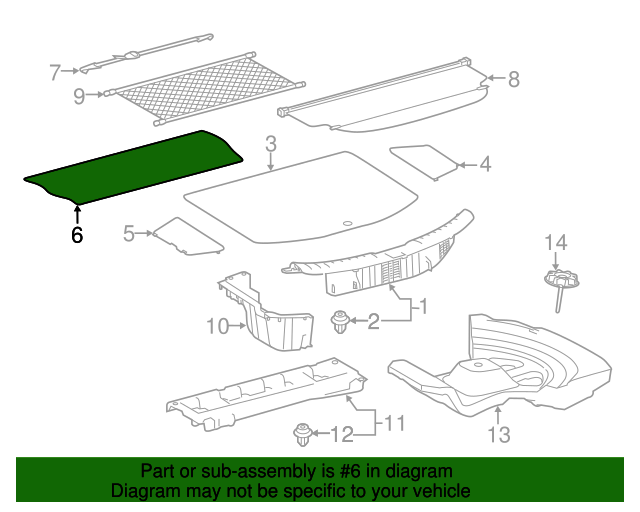 Toyota Trim Board 58415-0R030-C2 | Auto Parts